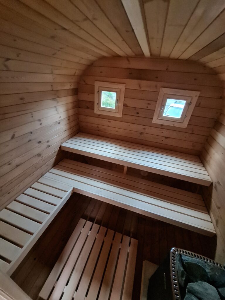 Sauna Mobil - Mobile Fasssauna - Saunafass mieten